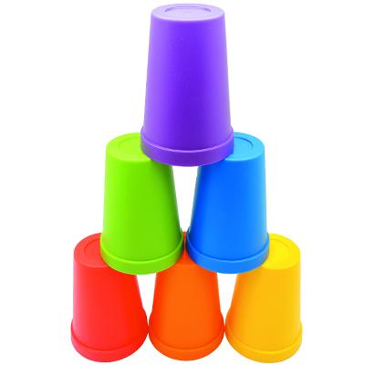 6 Rainbow Color Matching Cups for Toddlers & Color Sorting Toys for ...