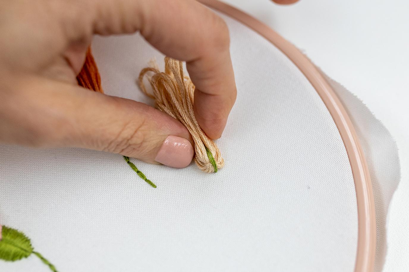 Thread Bundle Flowers - Learn How to do This Modern Embroidery Techniq ...