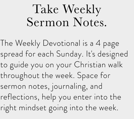 Faith & Focus - Christian Planner