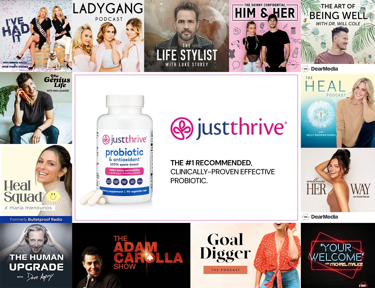 Just Thrive Probiotic - Recommended By Industry Experts