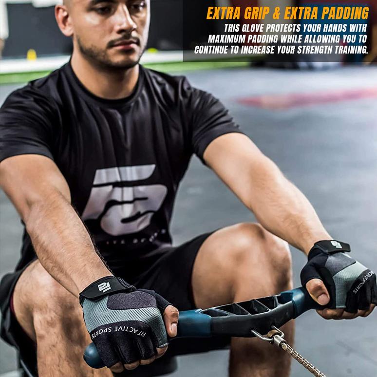 Fit Active Max Grip Weightlifting Workout Gloves – Fit Active Sports