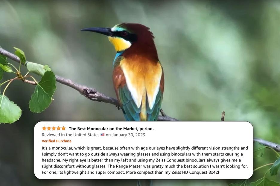 Python 12x52 Range Master™ Ultra HD Monocular Telescope – PYTHON OPTIC