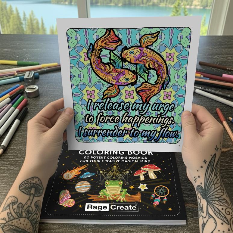 Adult Coloring Book 2 | Sweet-Ass Affirmations 60 Magical Designs