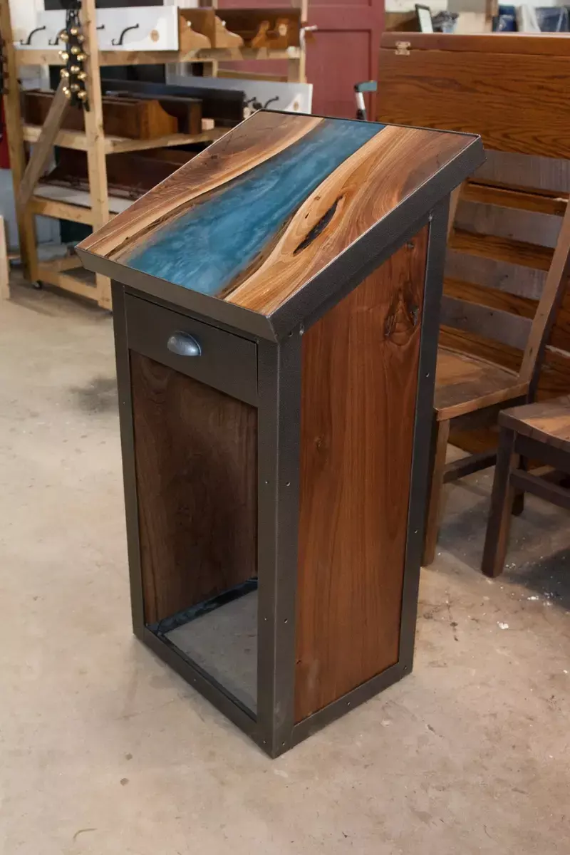 Restaurant Cart and Podium Gallery | Rustic Red Door