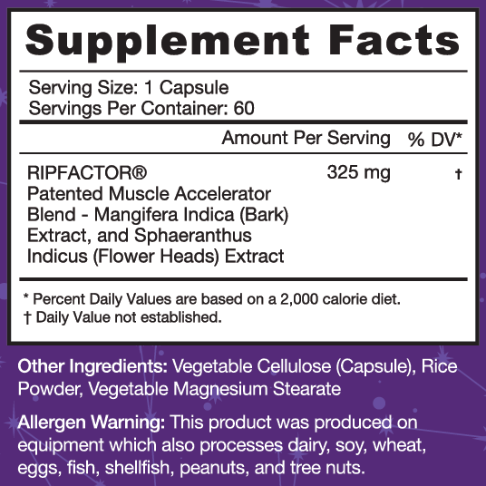 RF-350 - RipFactor Muscle Accelerator - Astroflav