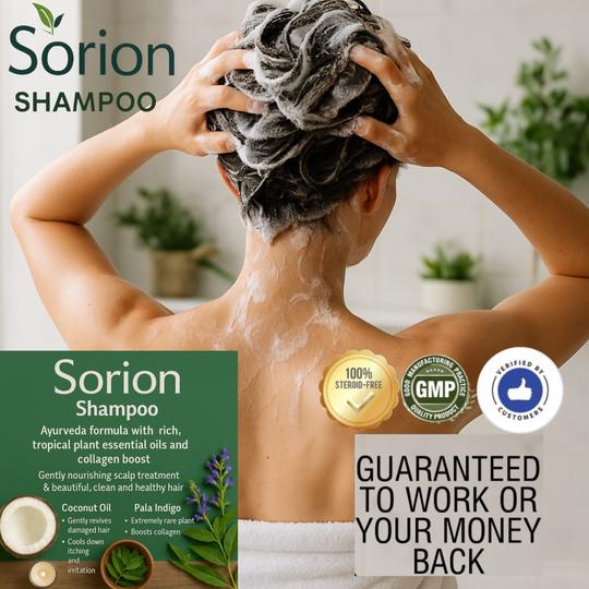 Sorion Shampoo with Coconut Oil, Neem, Turmeric, Pala Indigo