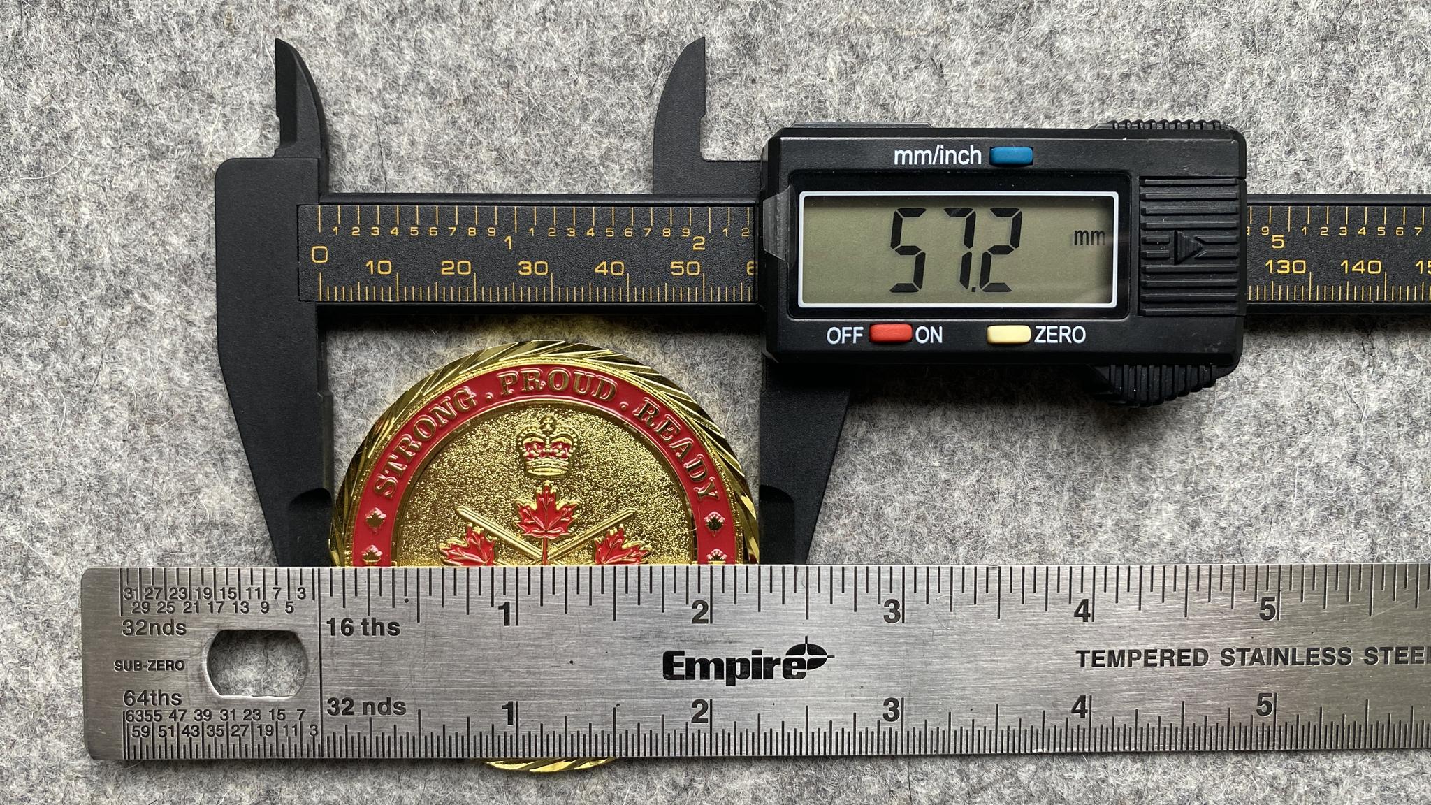 How To Choose The Right Challenge Coin Size: A Perfect Guide - Strike ...