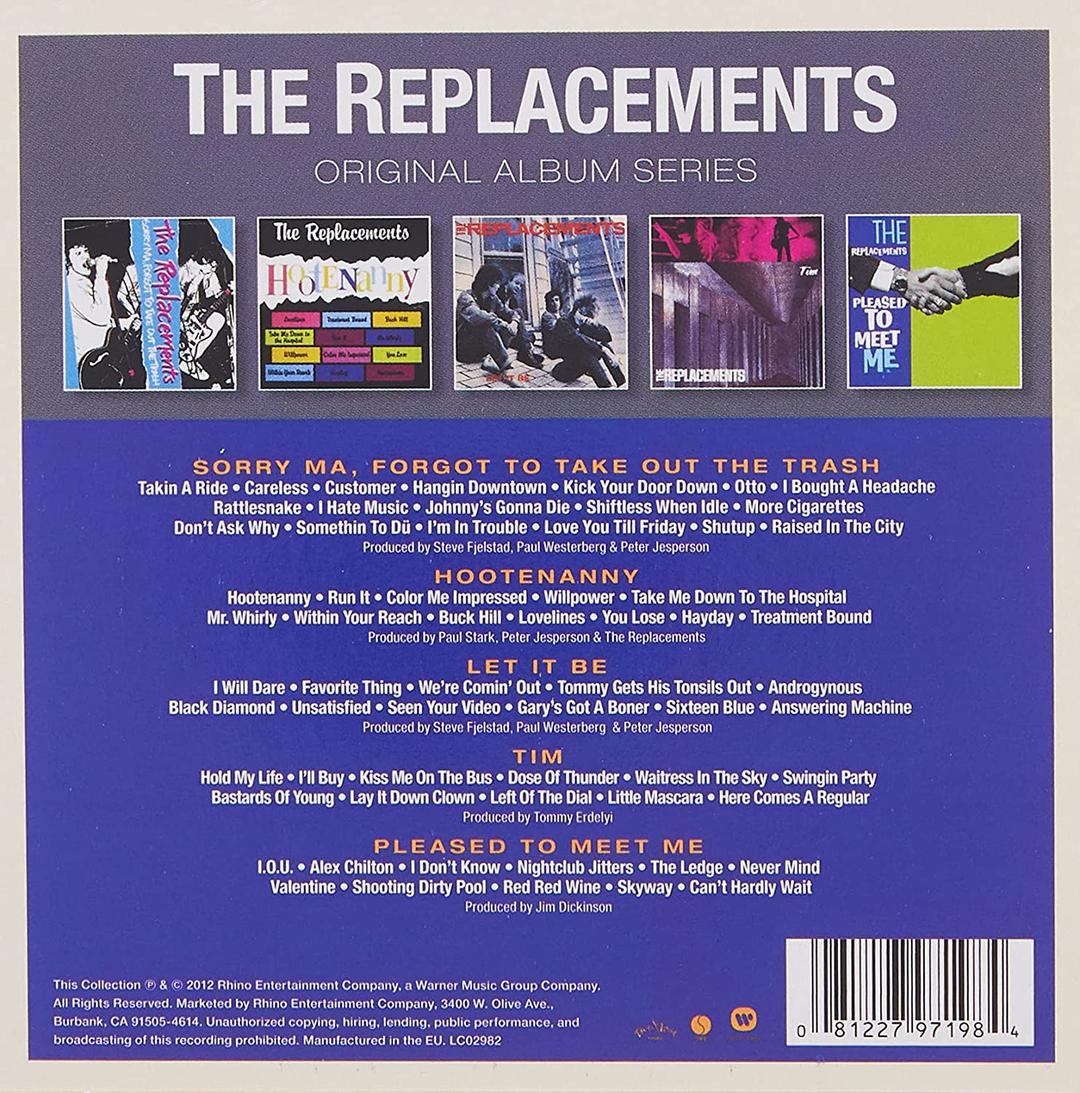 The Replacements - Original Album Series - 5 CD Set