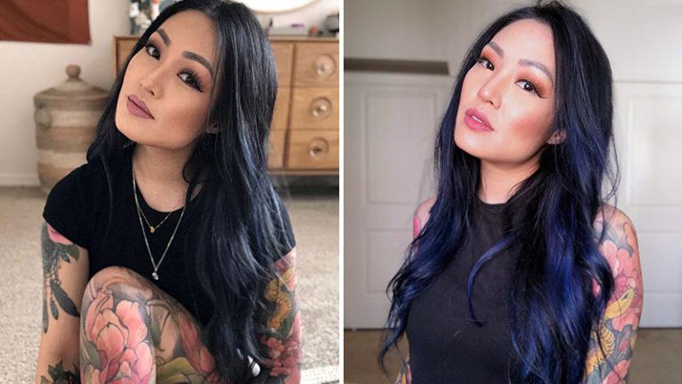 Blue For Brown Hair Can Do It All – Overtone Color