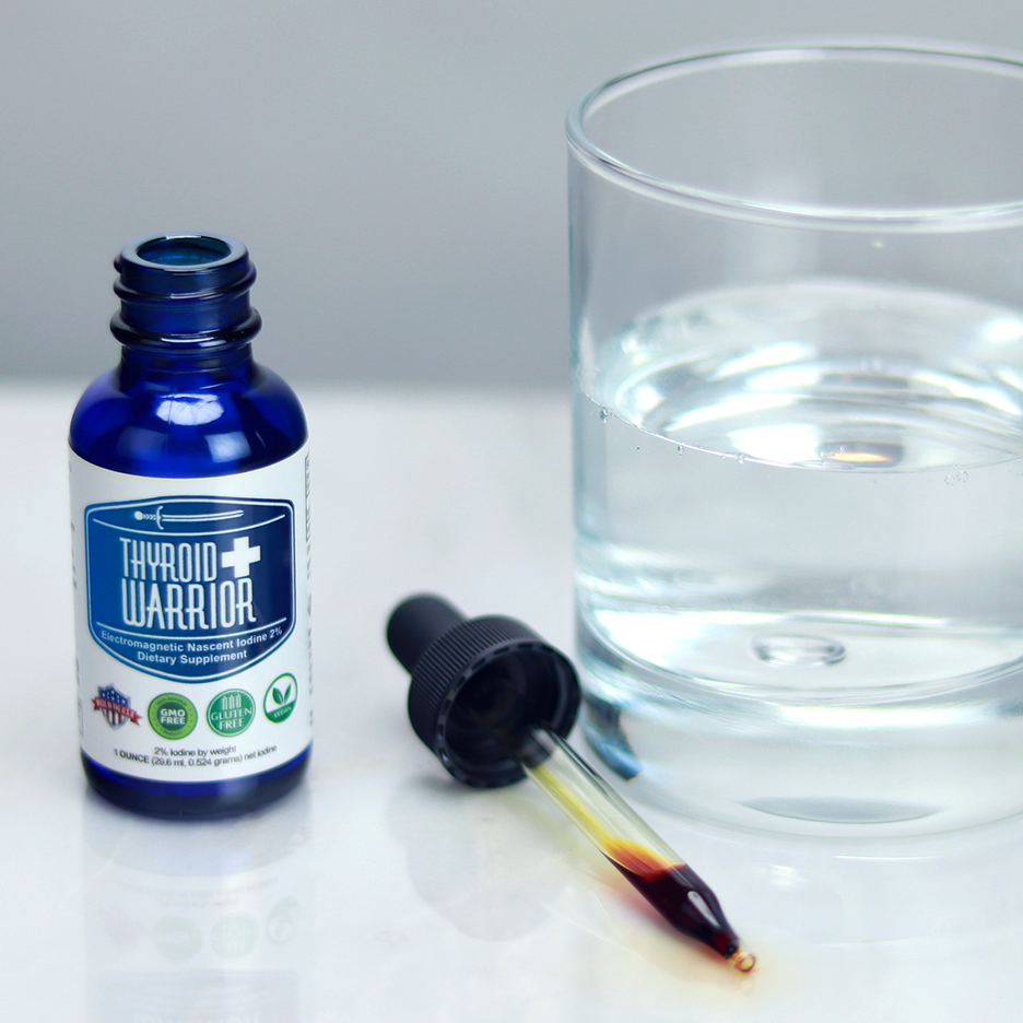 Thyroid Warrior - Natural Thyroid Support - Electromagnetic Nascent Iodine – Biowarrior Nutrition