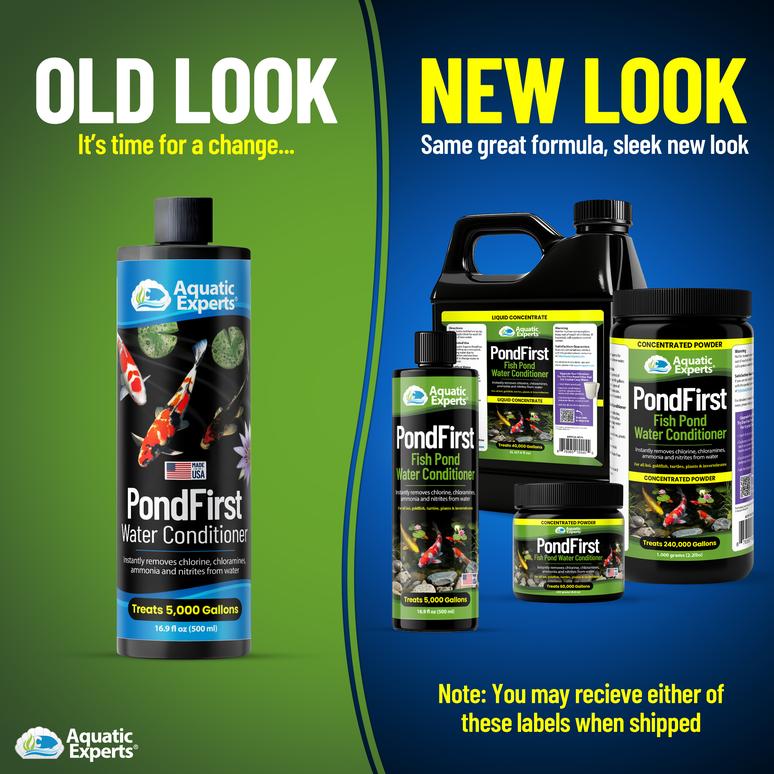 PondFirst Pond Dechlorinator – Koi & Goldfish Water Conditioner ...