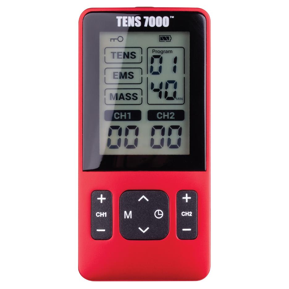 TENS 7000 Sport Recovery TENS Unit with TENS, EMS, & Massage
