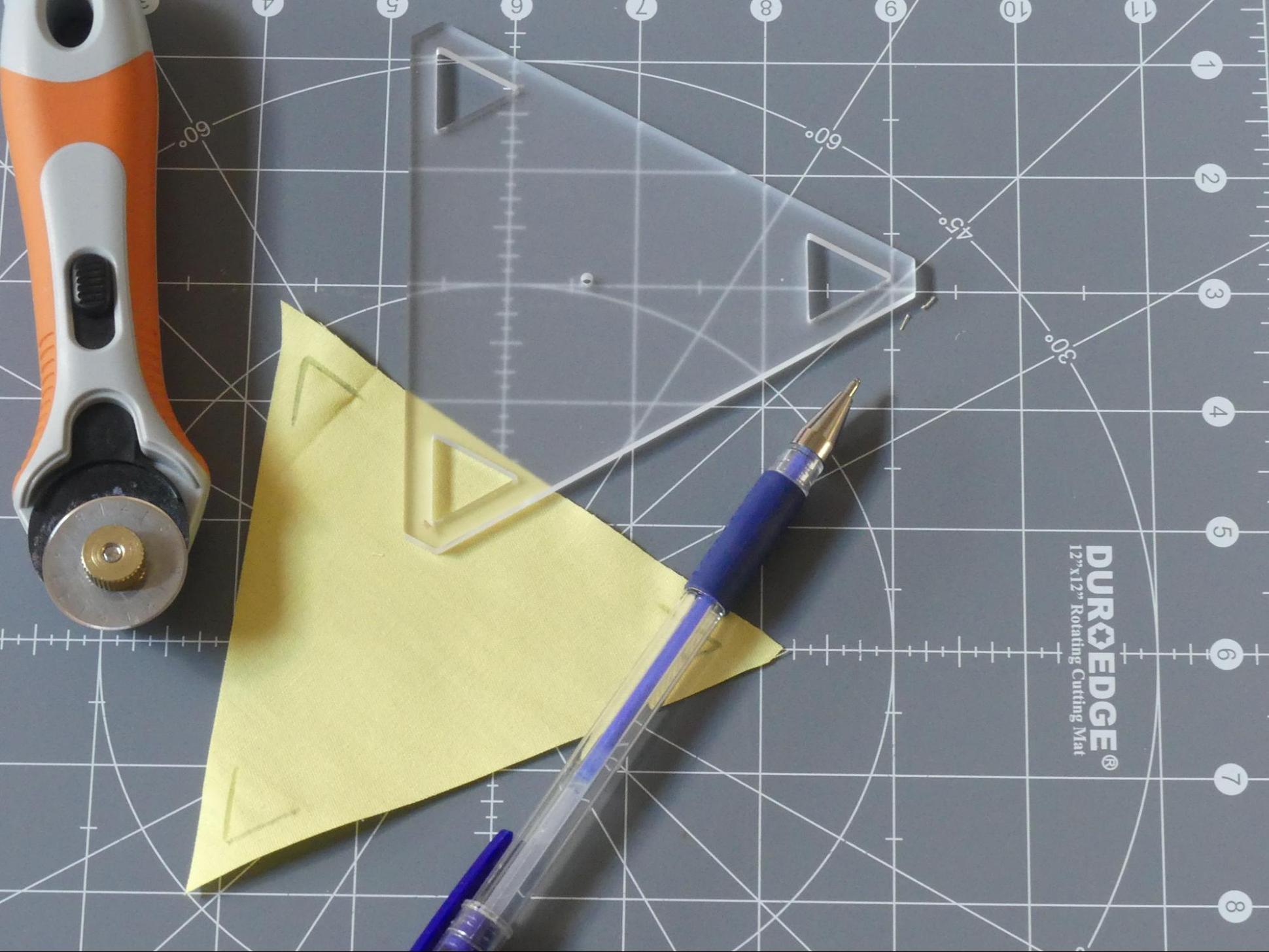 Patchwork Template Set Instruction Manual | MadamSew