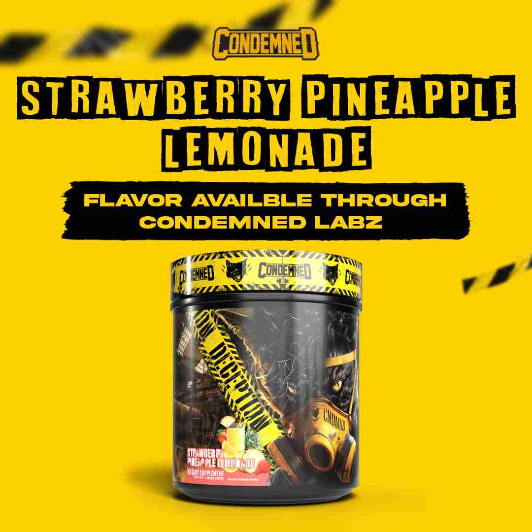 Deception Pre-Workout: Condemned Labz x Black Magic Collaboration (20 ...