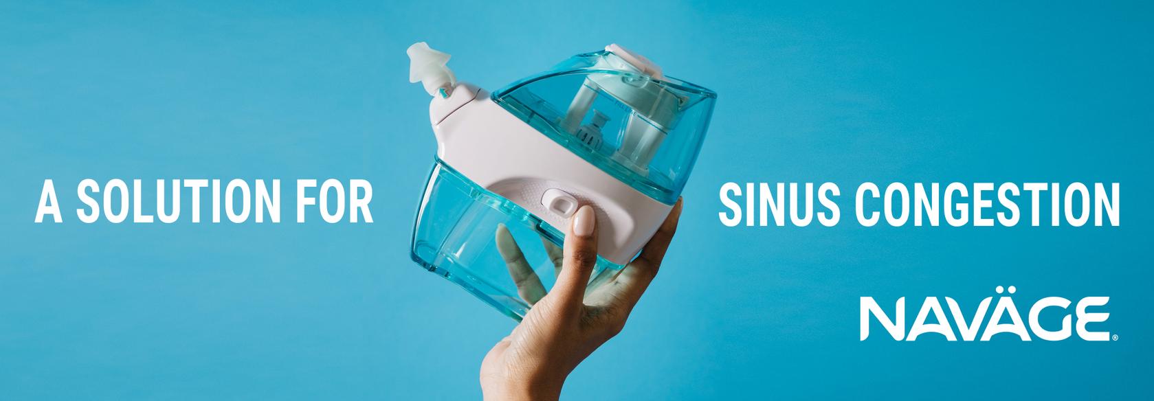 Sinus Congestion? The Solution is Saline.