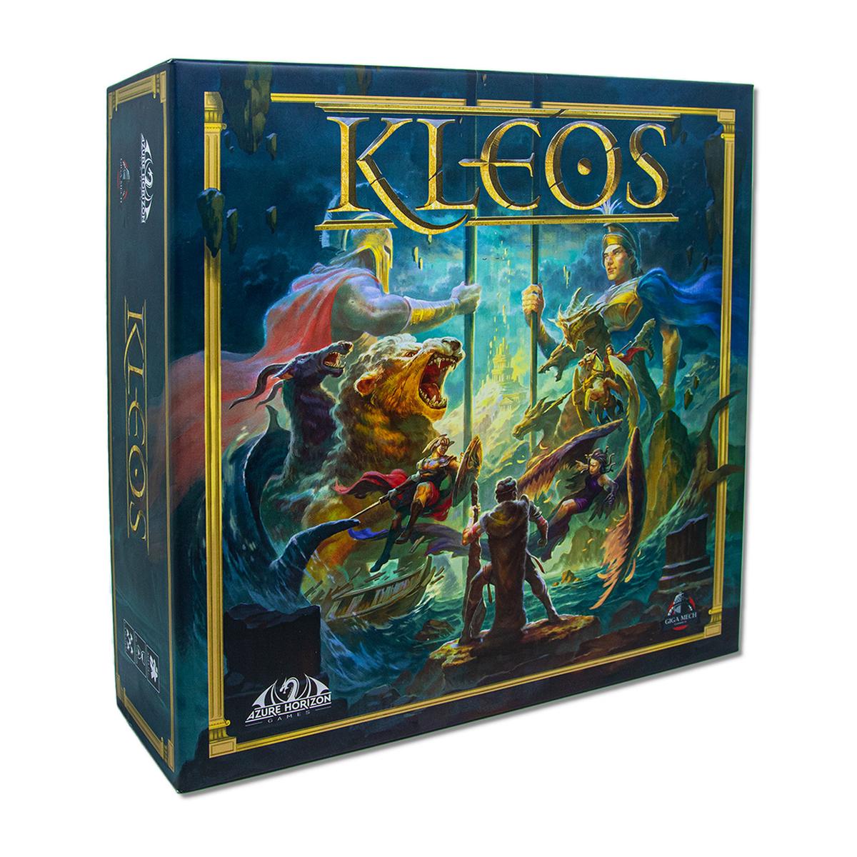 Kleos: Greek Gods Compete in a Game of Tactical Card-Play, Area Contro