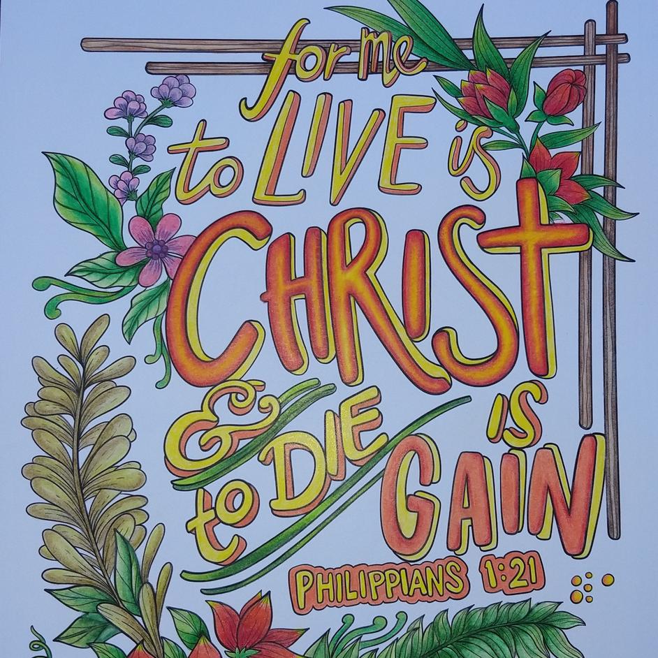 Freebie Friday 10-04-19 Colorful Scriptures Coloring Page