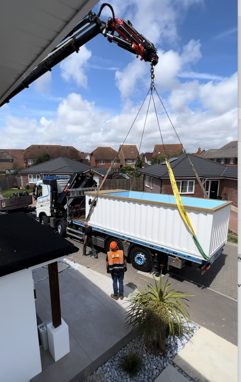 6M Container Swimming Pool | Portable Swimming Pool | Outdoor Pool wit