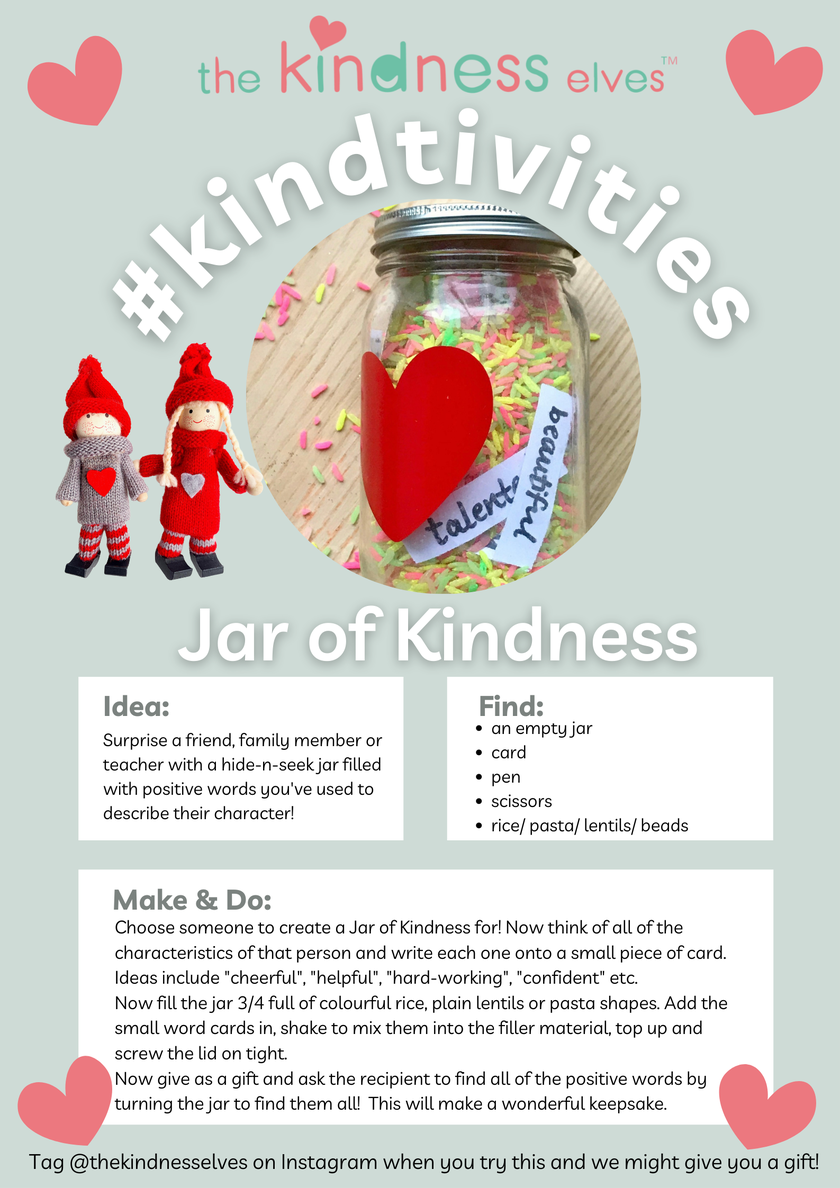 Invitations to Play | Kindtivities - Jar of Kindness – The Imagination ...