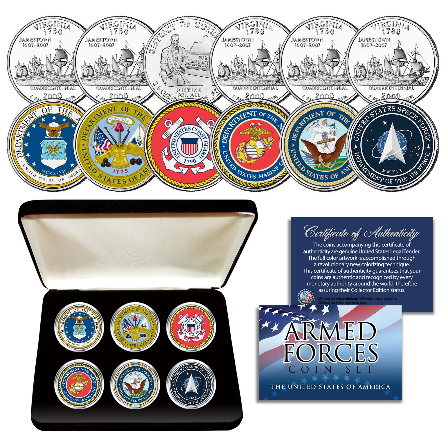 Armed Forces Quarter Set