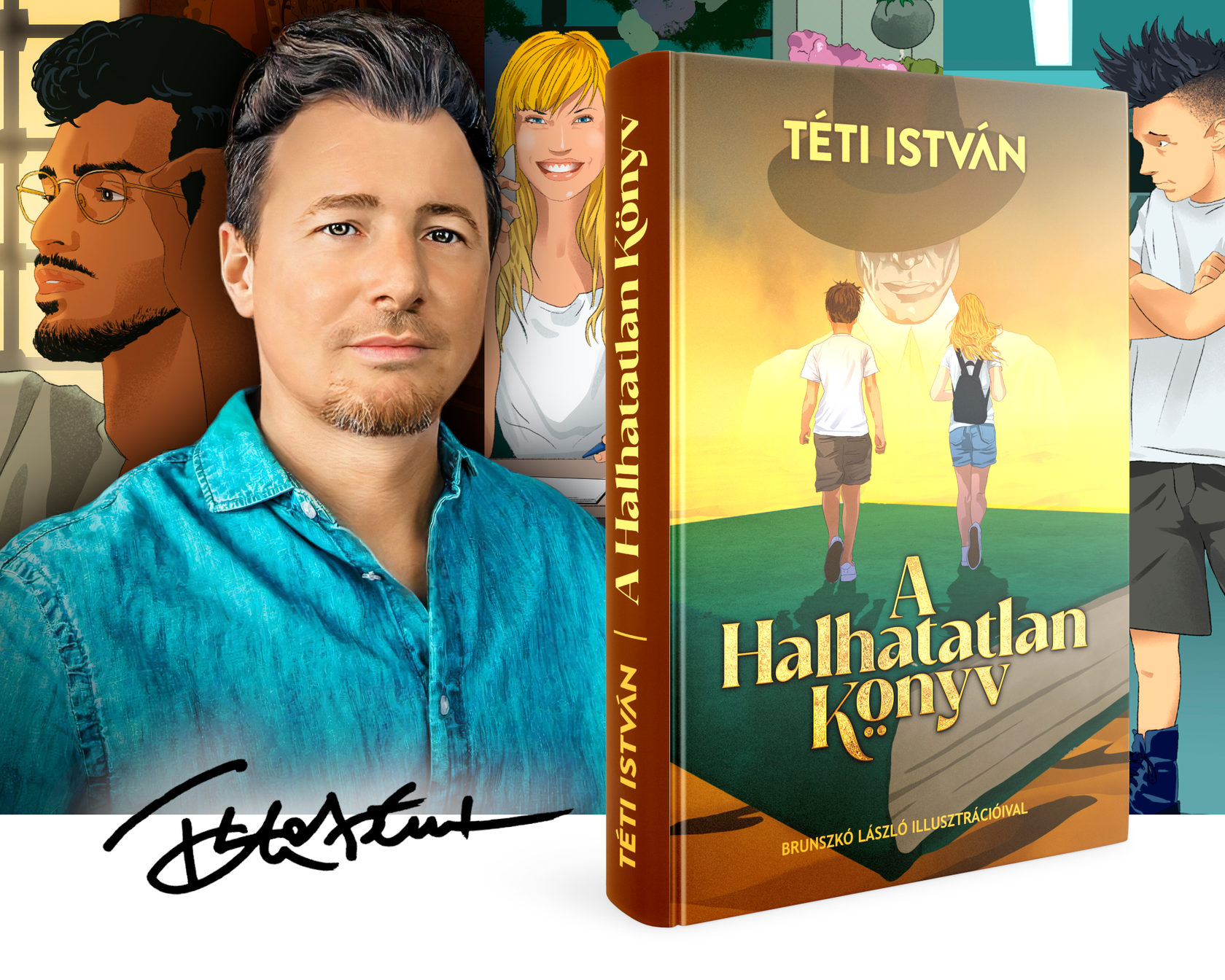 Téti István - A Halhatatlan Könyv