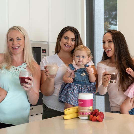 4 Pack - In Shape Mummy Health Shake for Breastfeeding Mums