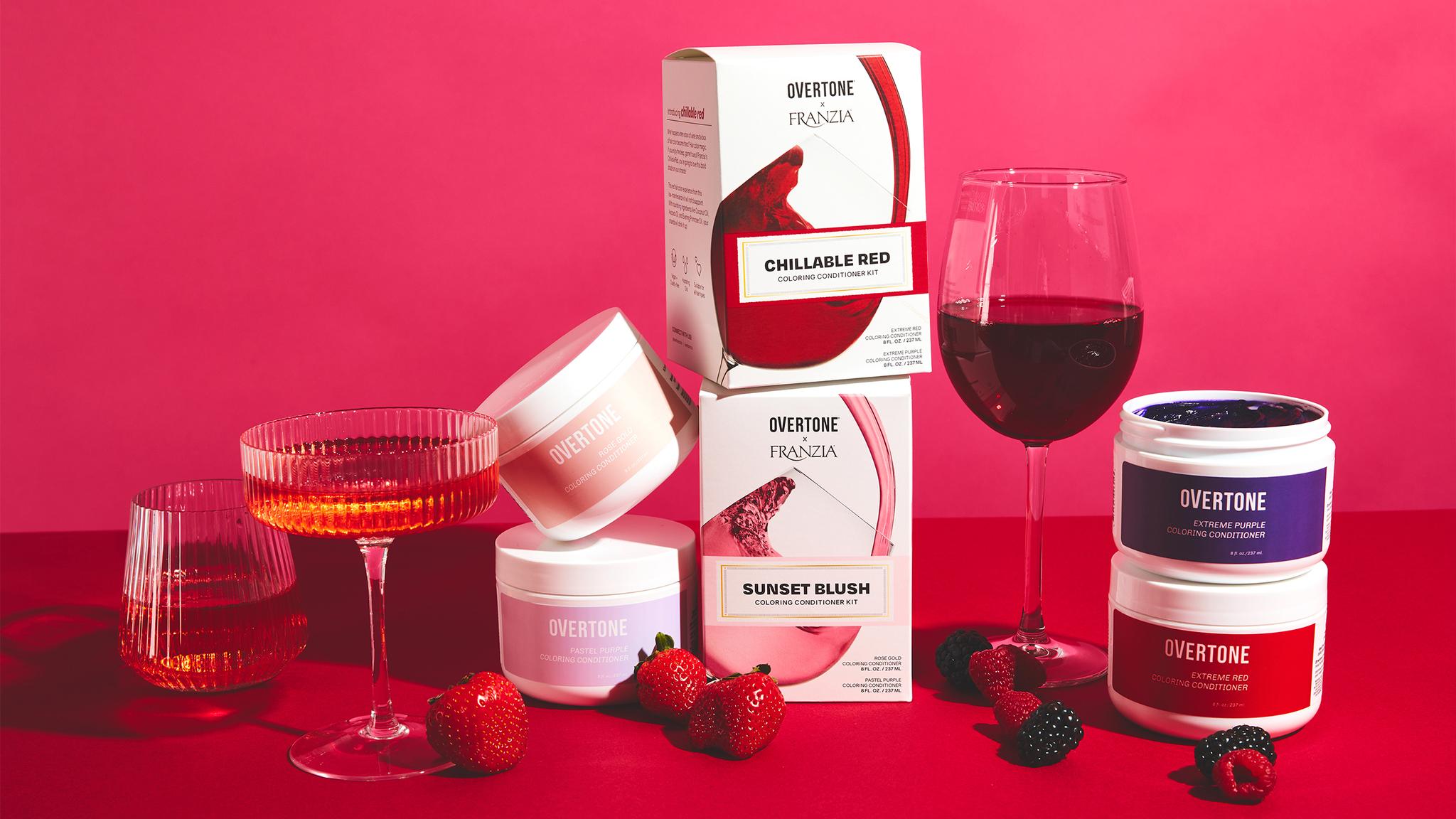 oVertone x Franzia: Hair Color Inspired By Your Fave Wine