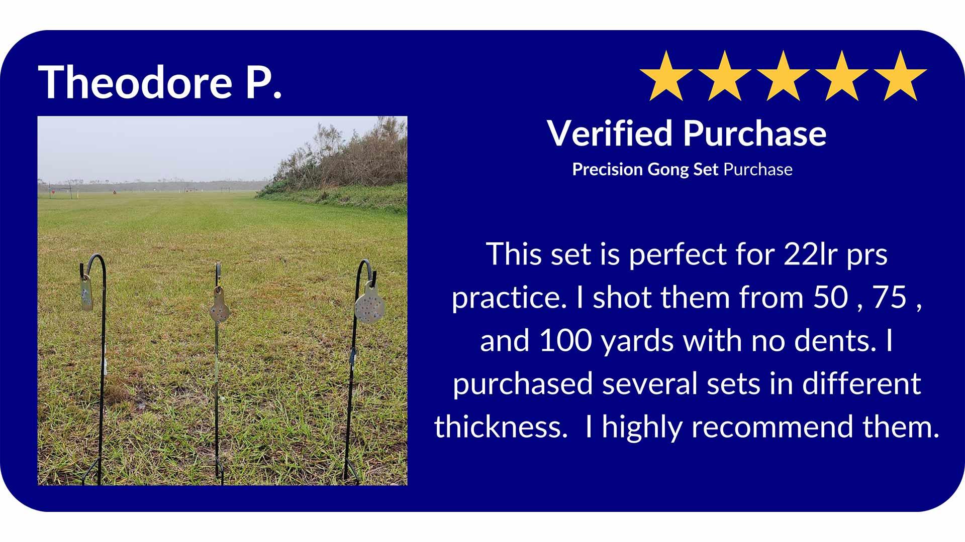 Precision Gong Set 🎯