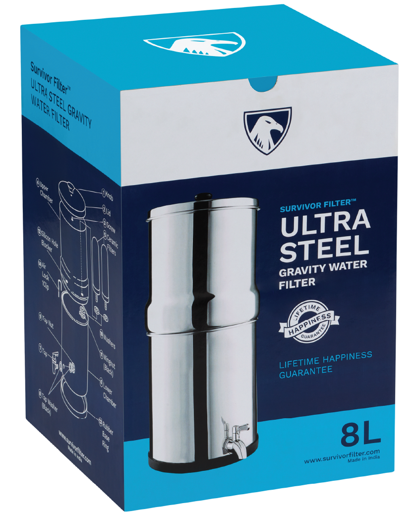 Survivor Filter Gravity Water Filter Instructional Manual Page