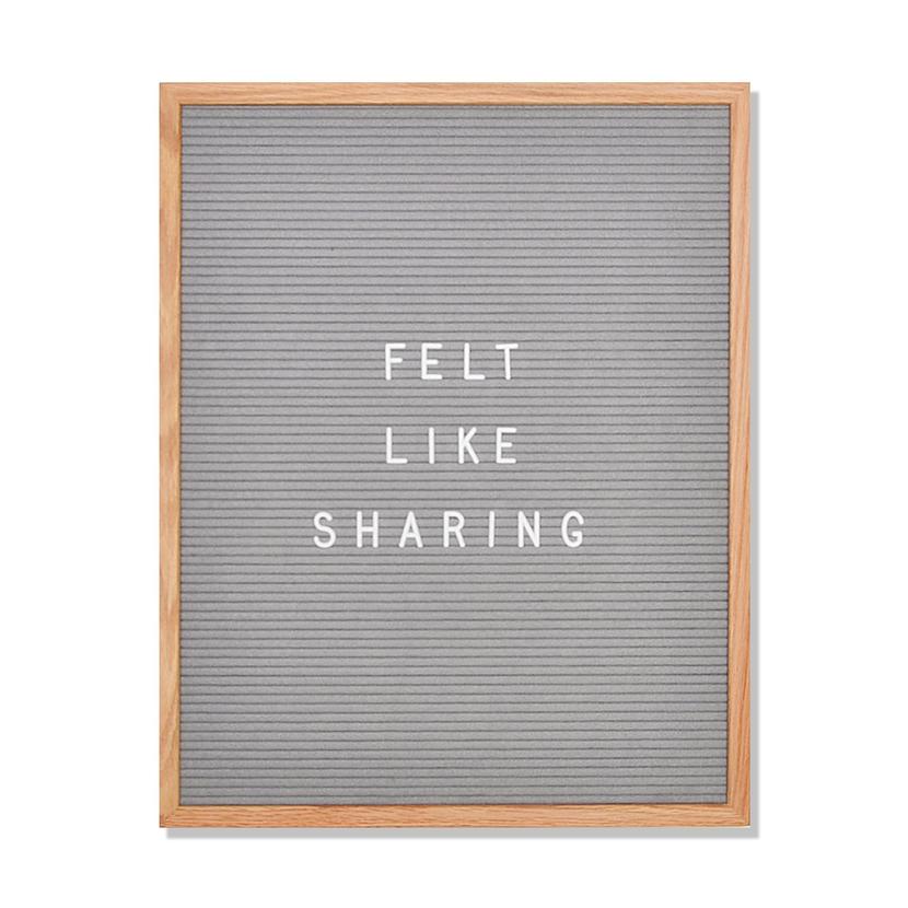 Felt Like Sharing Letter Board Collection