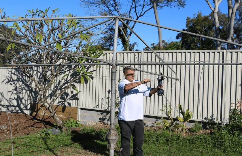 How to Replace Clothesline Cord – Lifestyle Clotheslines