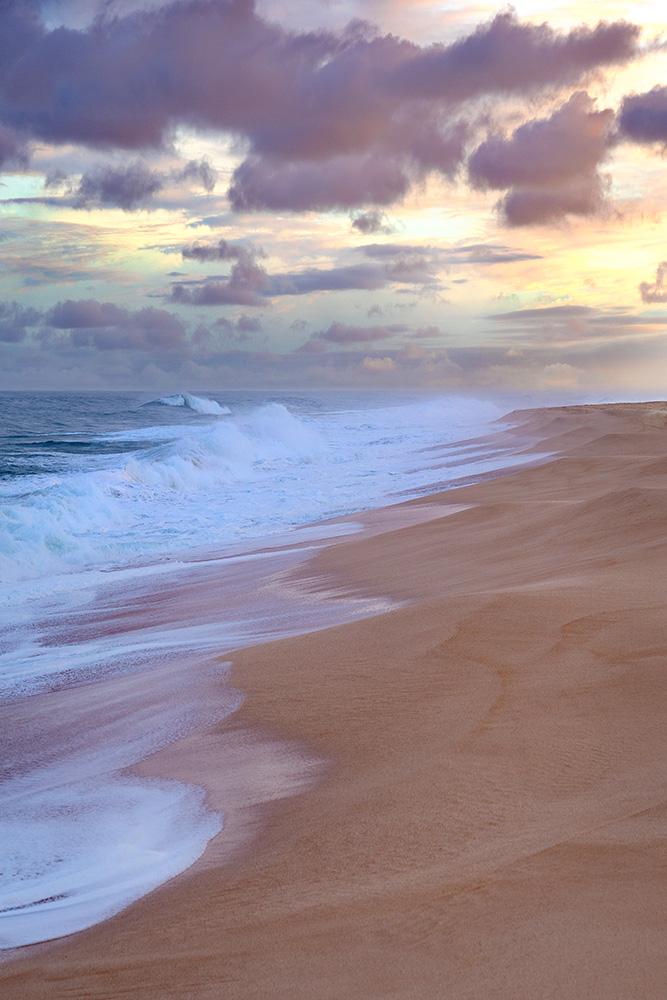 Beach Sand: Ocean Art Photography by Saxon Chang