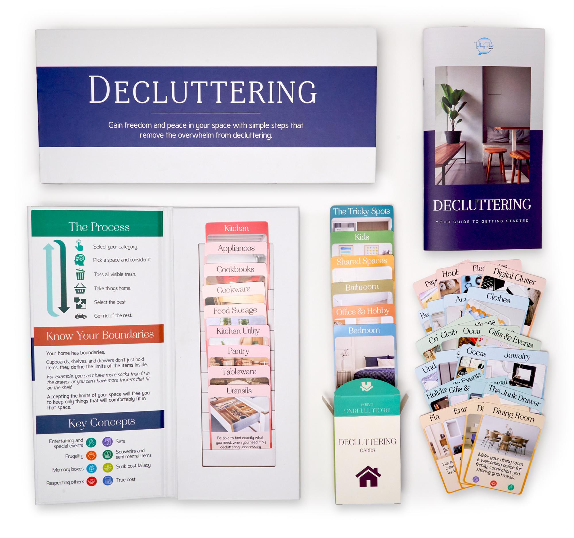 Decluttering Kit – Talking Point Cards