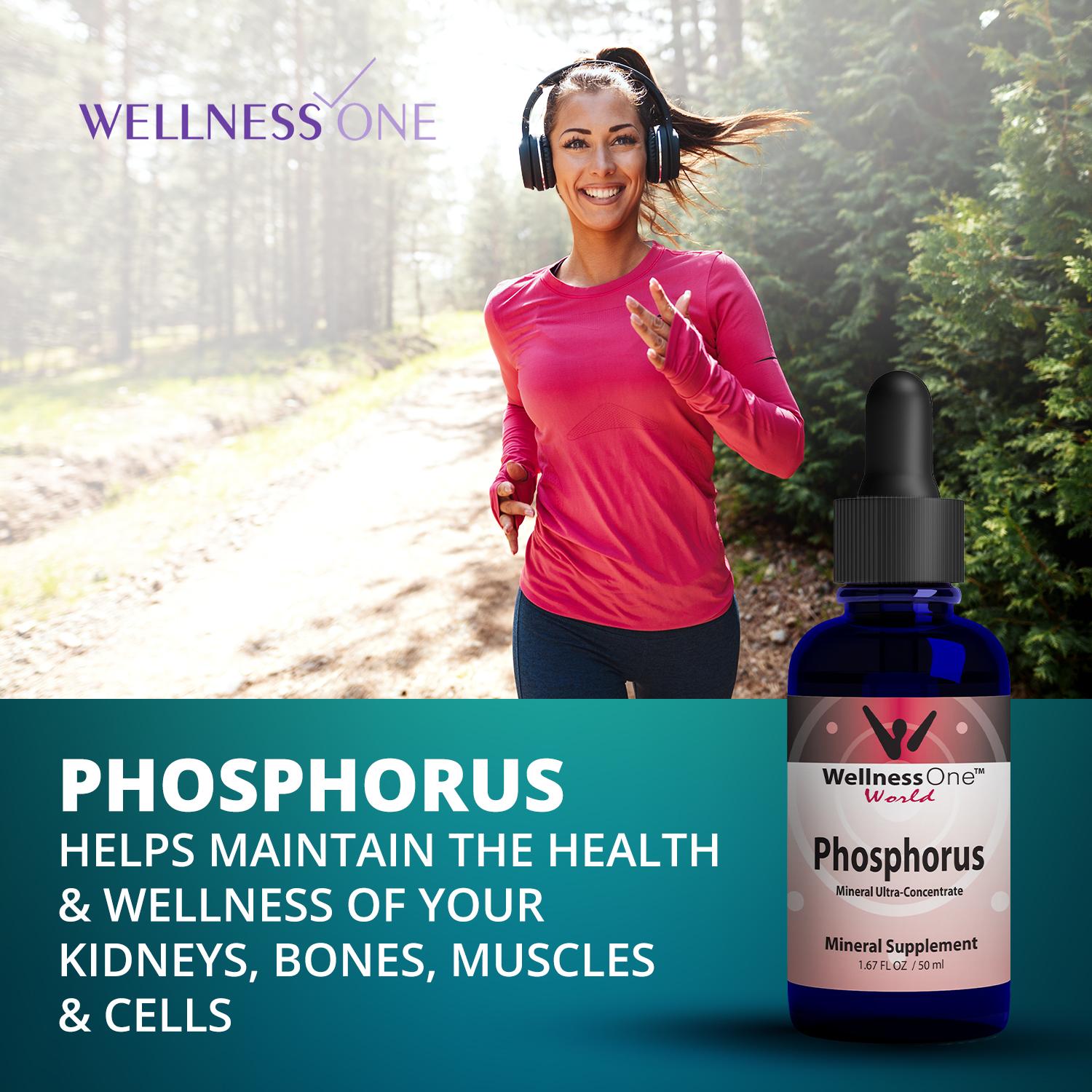 Phosphorus - Ionic Liquid Mineral Supplement - (50 Days at 50 mg per 20 ...