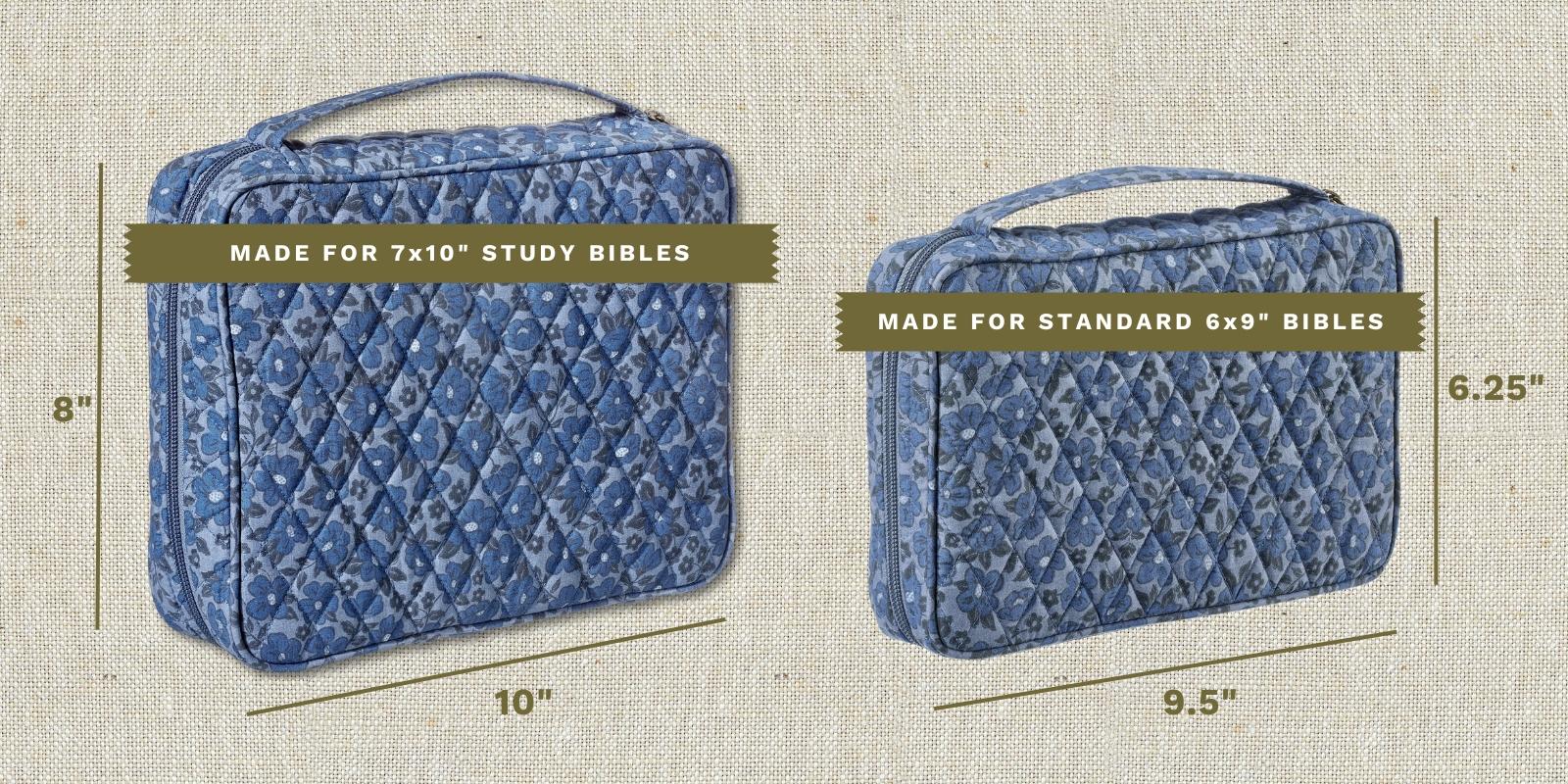 Compare 2 Bella Taylor Quilted Bible Cover Cases