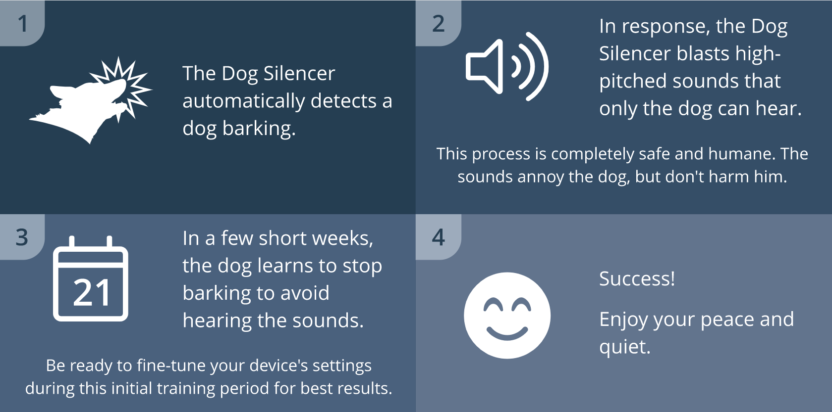 Dog Silencer® MAX - Stop Barking Up to 300 Feet Away - Humane and Shock ...