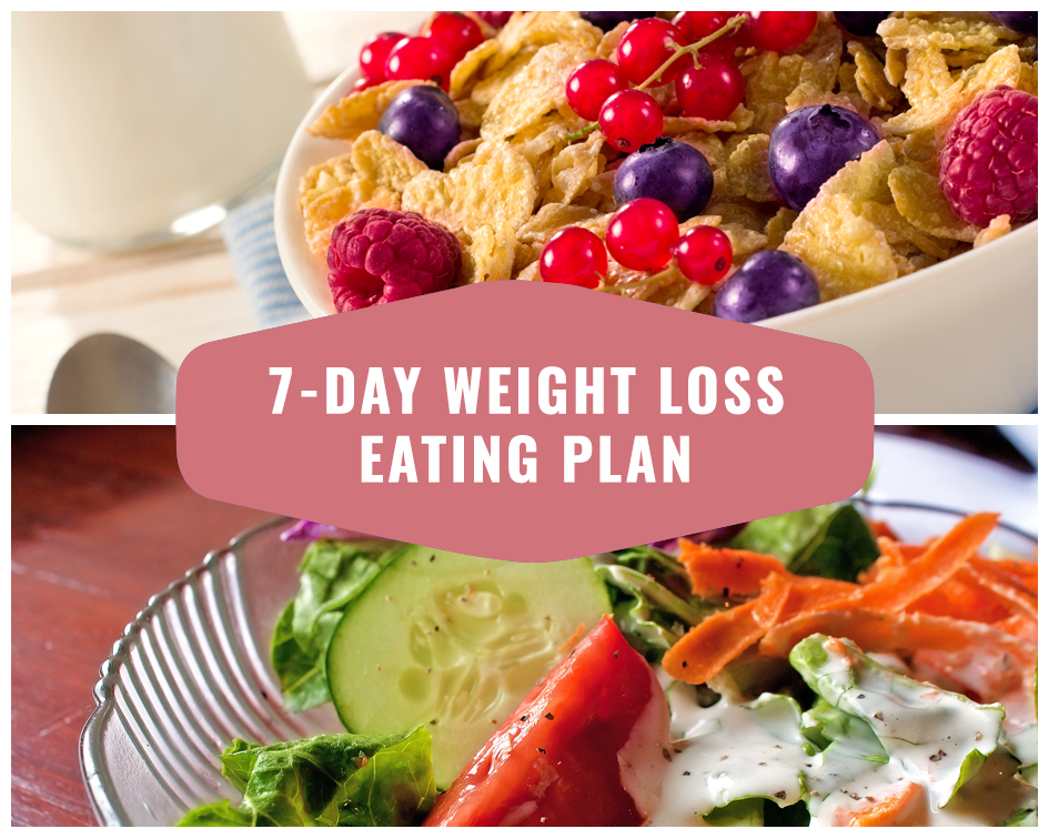 7-Day Weight Loss Eating Plan – Sports Wholesale Supply