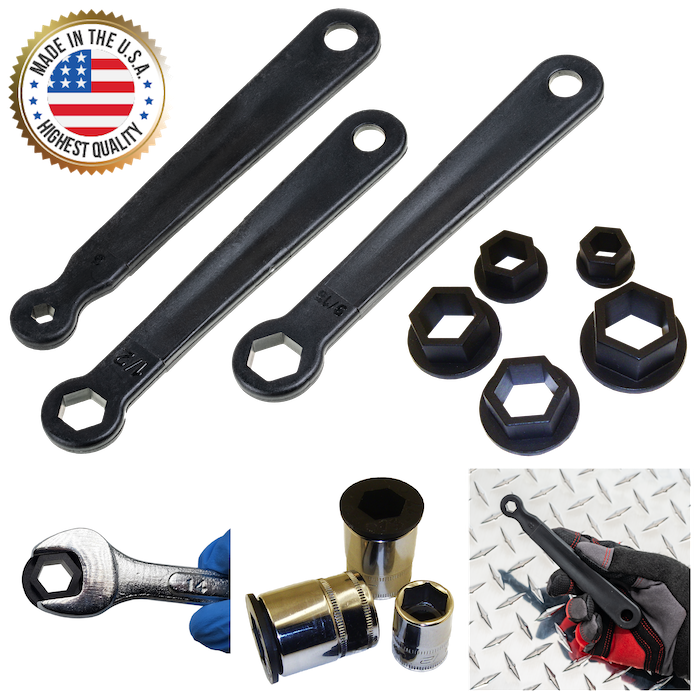 Bojo Tools Plastic Socket Inserts and Wrenches