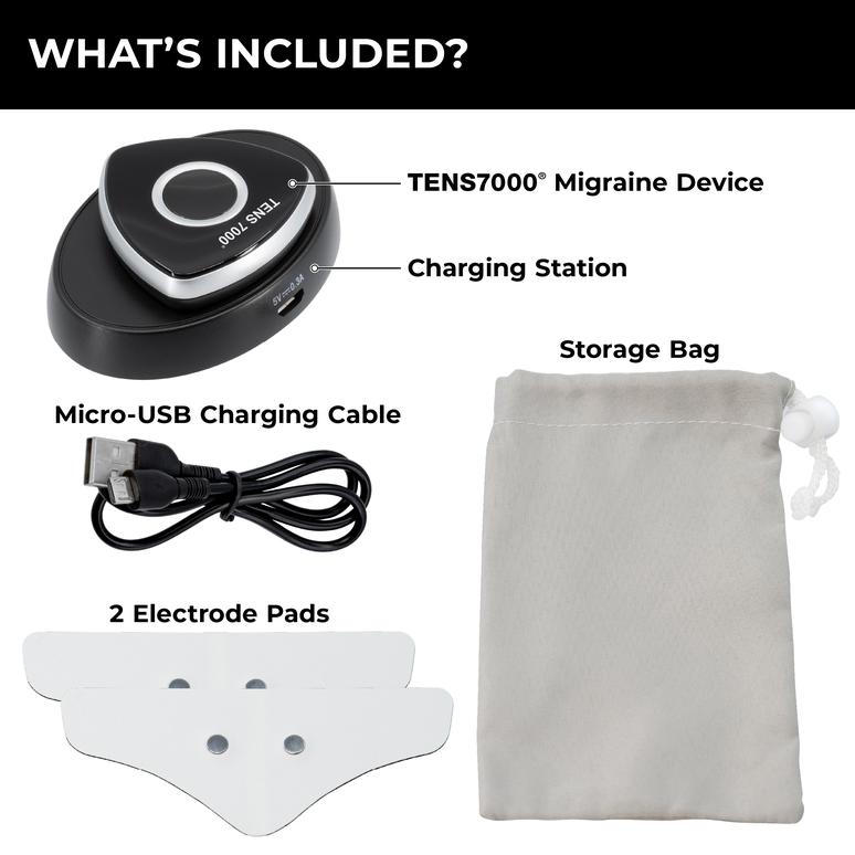 TENS 7000 TENS Unit for Migraines and Headache Relief