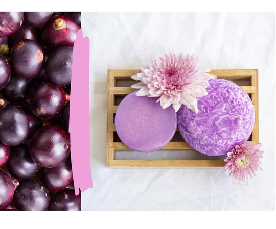 Purple Rain - Açai Shampoo & Conditioner Bars – Humby Organics