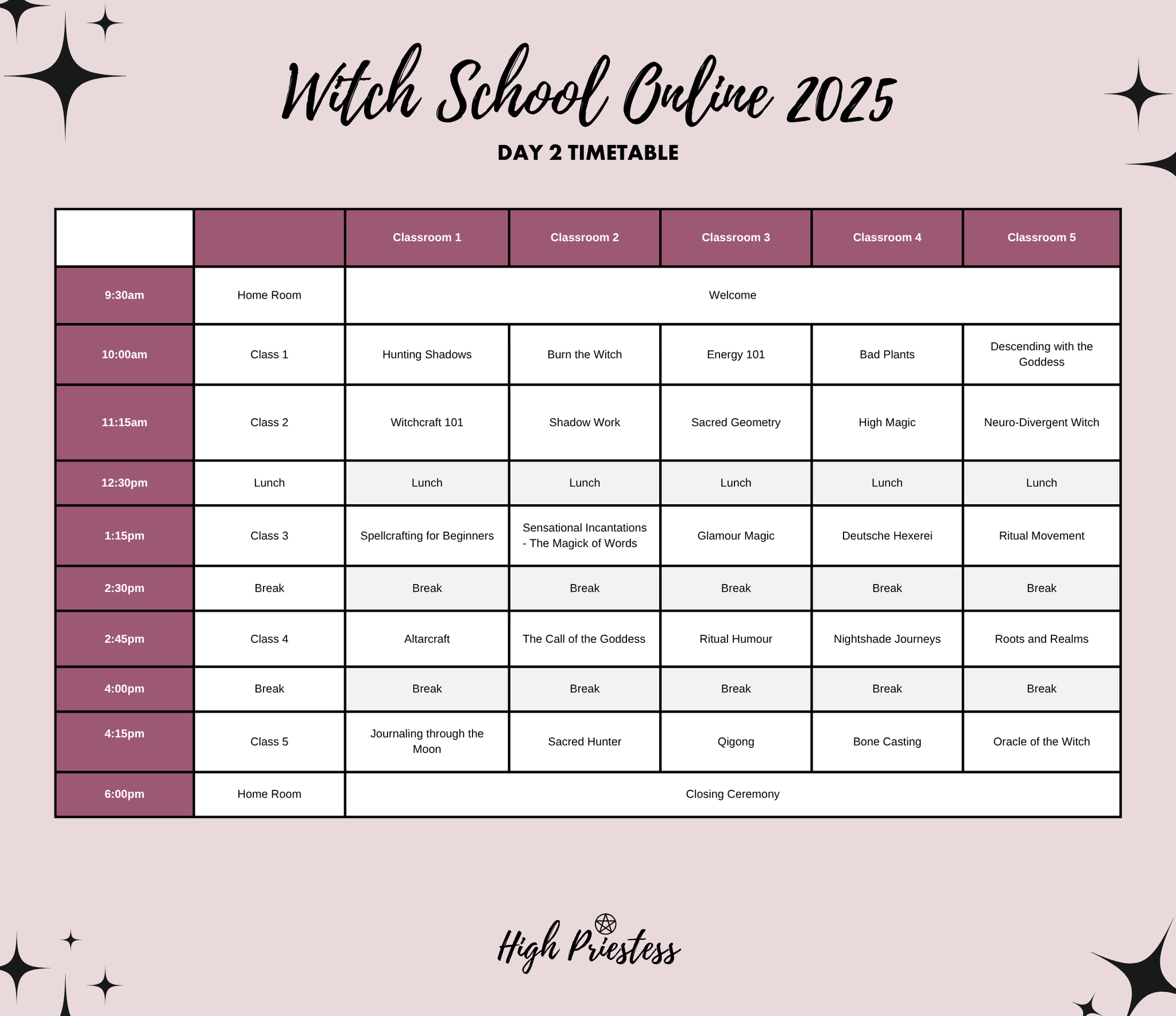 Witch School Online