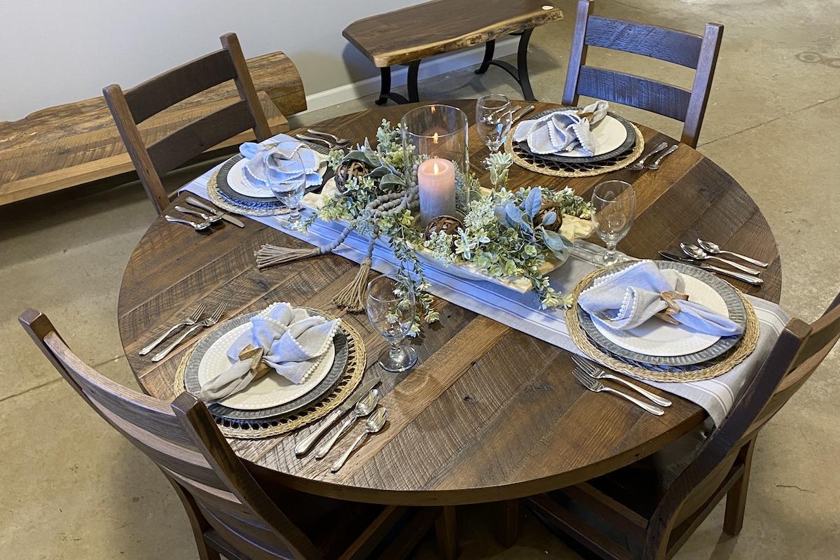 Rustic Spring Table Setting Ideas | Rustic Red Door | Blog