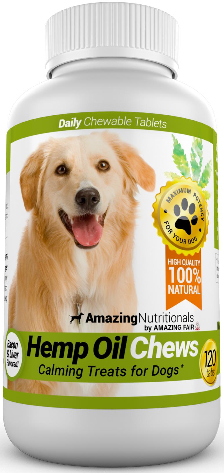 Hemp Oil for Dogs - Amazing Nutritionals