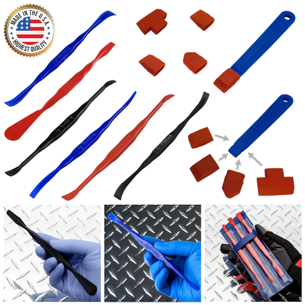 Bojo Tools Plastic Sealant Spreading and Smoothing Tools