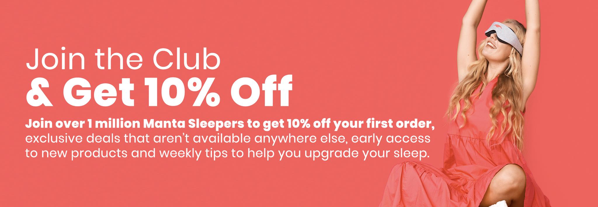 Join Manta Sleep VIP Club CA – Manta Sleep Canada