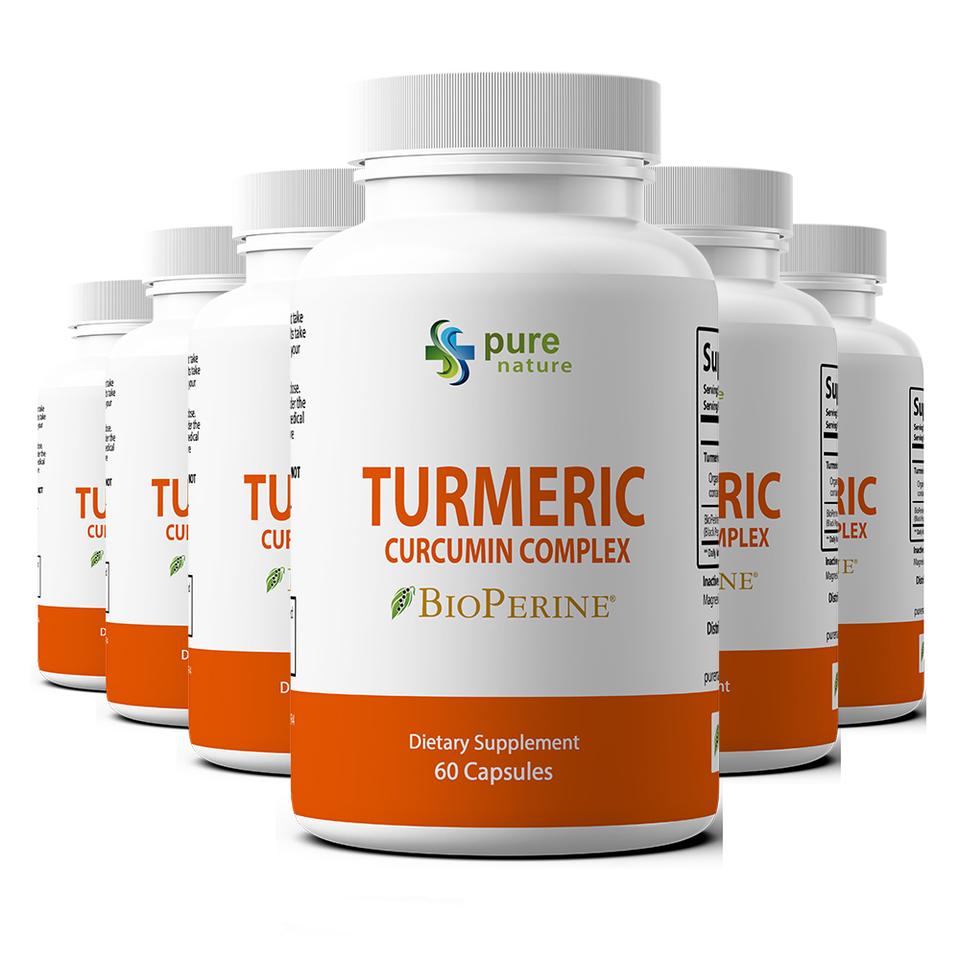 PureNature Turmeric Curcumin - #1 Rated with BioPerine