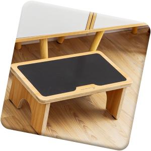 StrongTek Wooden Portable One Step Stool, Foot Step Stool for Home