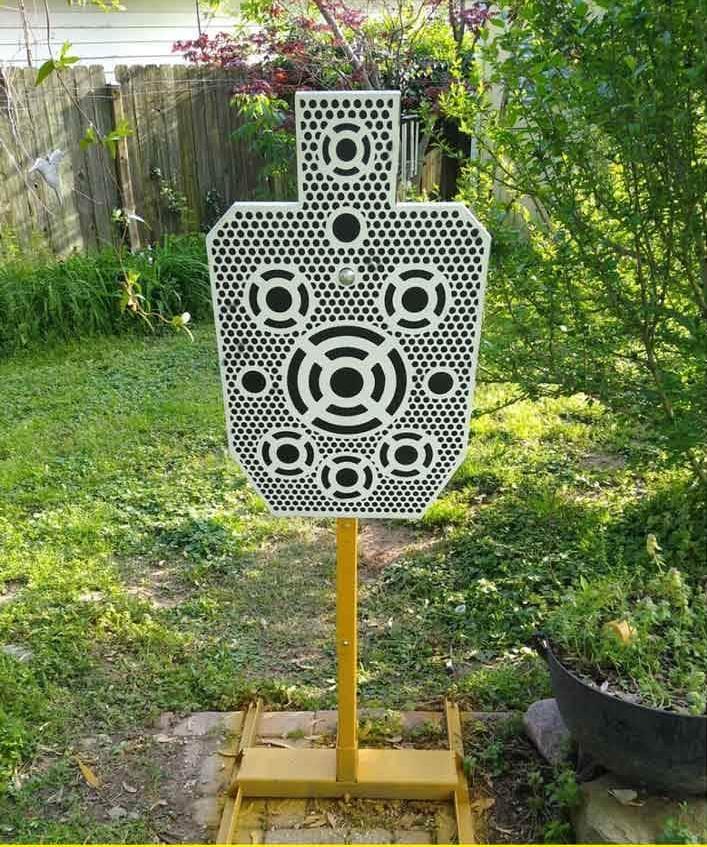 IPSC AR500 Steel Silhouette Target - Free Shipping