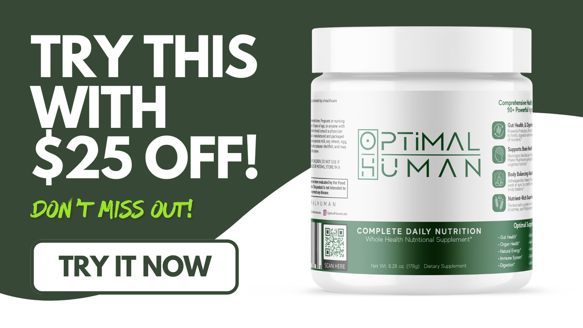 Optimal Human - All-in-One Health Supplement