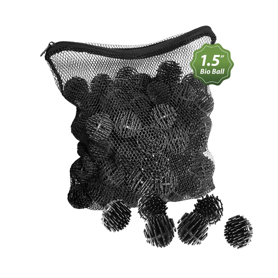 Bio Balls Filter Media - 1.5 Inch Large Bio Ball for Pond Filter - Per ...